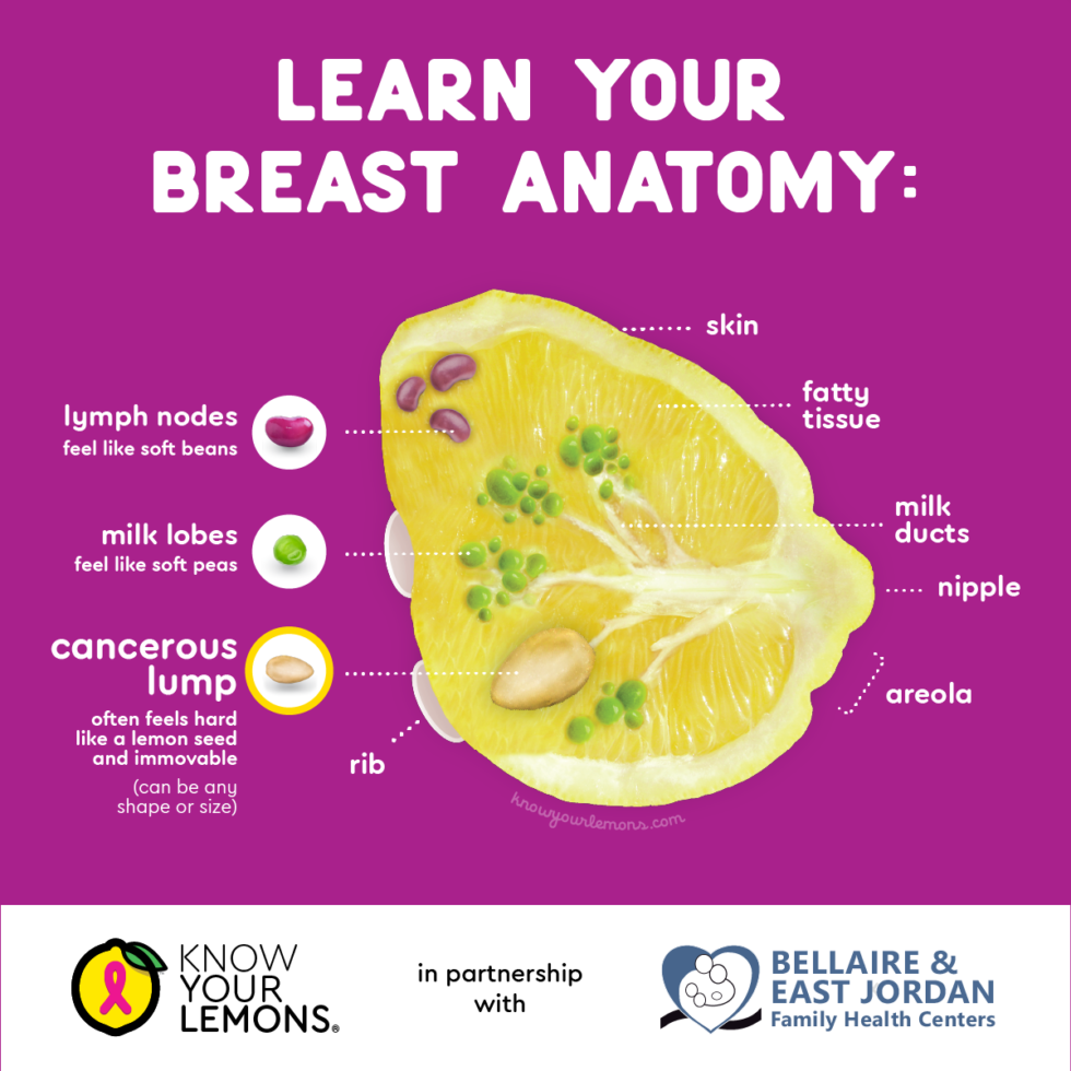 Know Your Lemon Breast Health Program | East Jordan Family Health Center